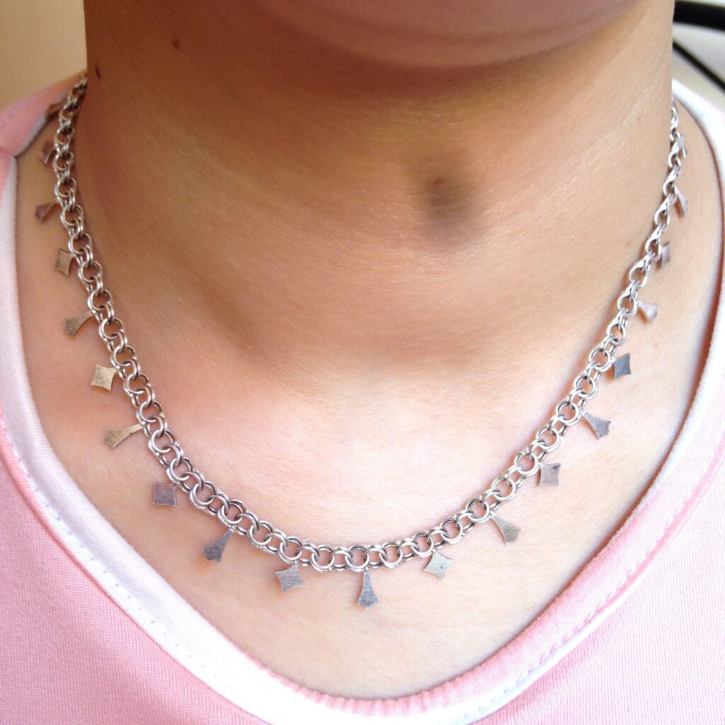 Collier Argent 925 Fait A Main,artisanal Collier Marocain Tiznit,bijoux ...