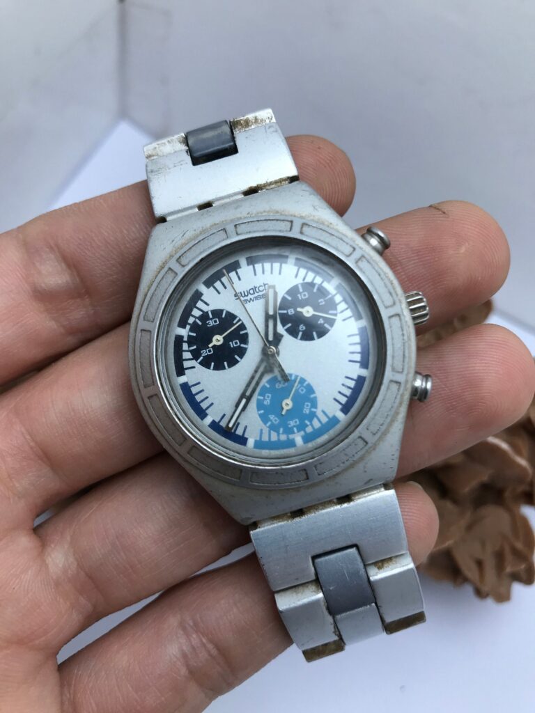 Swatch Irony Aluminium , SWATCH Irony Rare 2004 Chronograph Watch ...